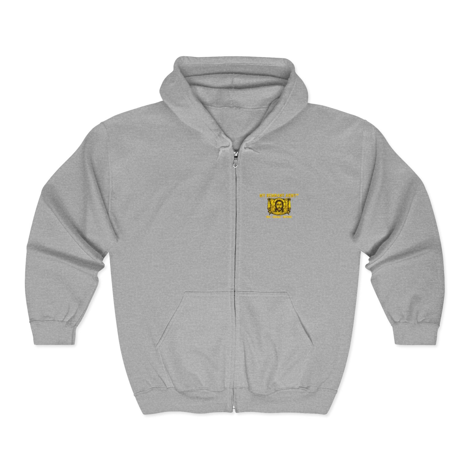 ‘Deus Vult’ Catholic Crusader Emblem “My Remnant Army” Logo Full-Zip ...